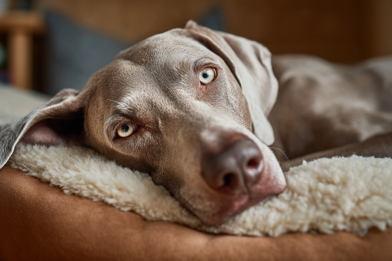 Weimaraner Senior Dog Care: Keeping Your Aging Companion Comfortable ...